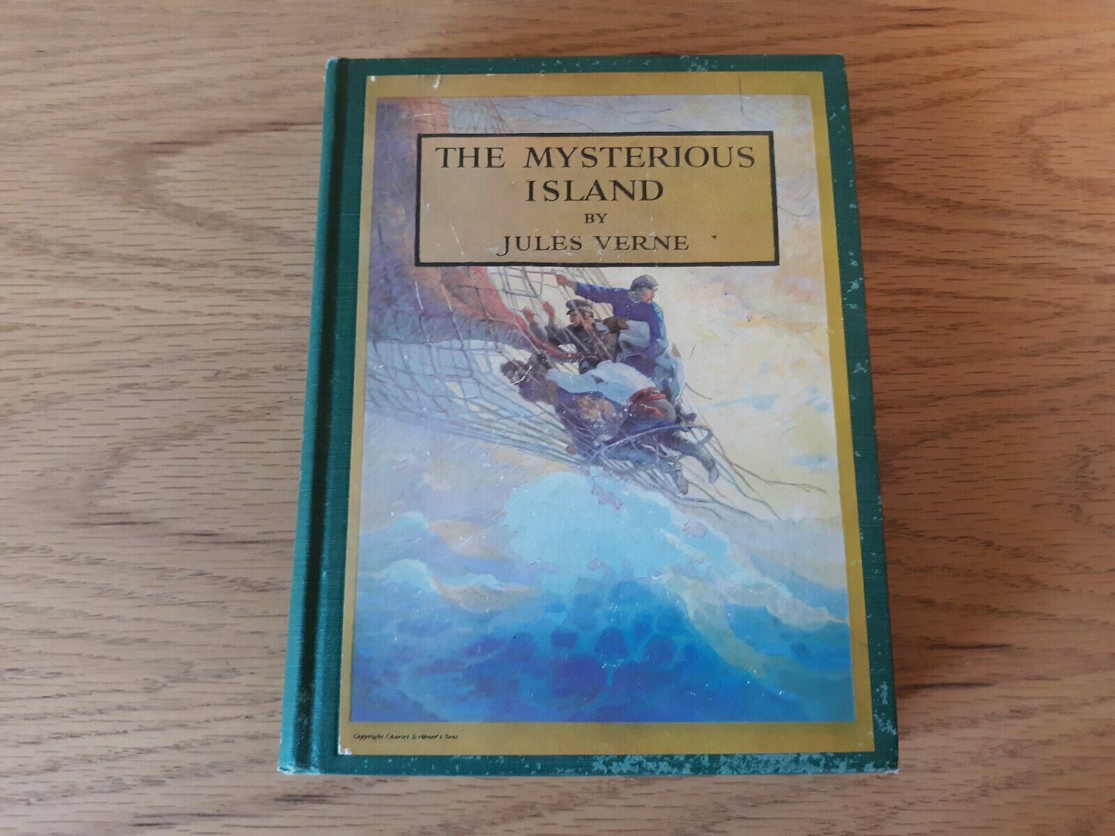 The Mysterious Island By Jules Verne N C Wyeth Charles Scribners 1920 ...